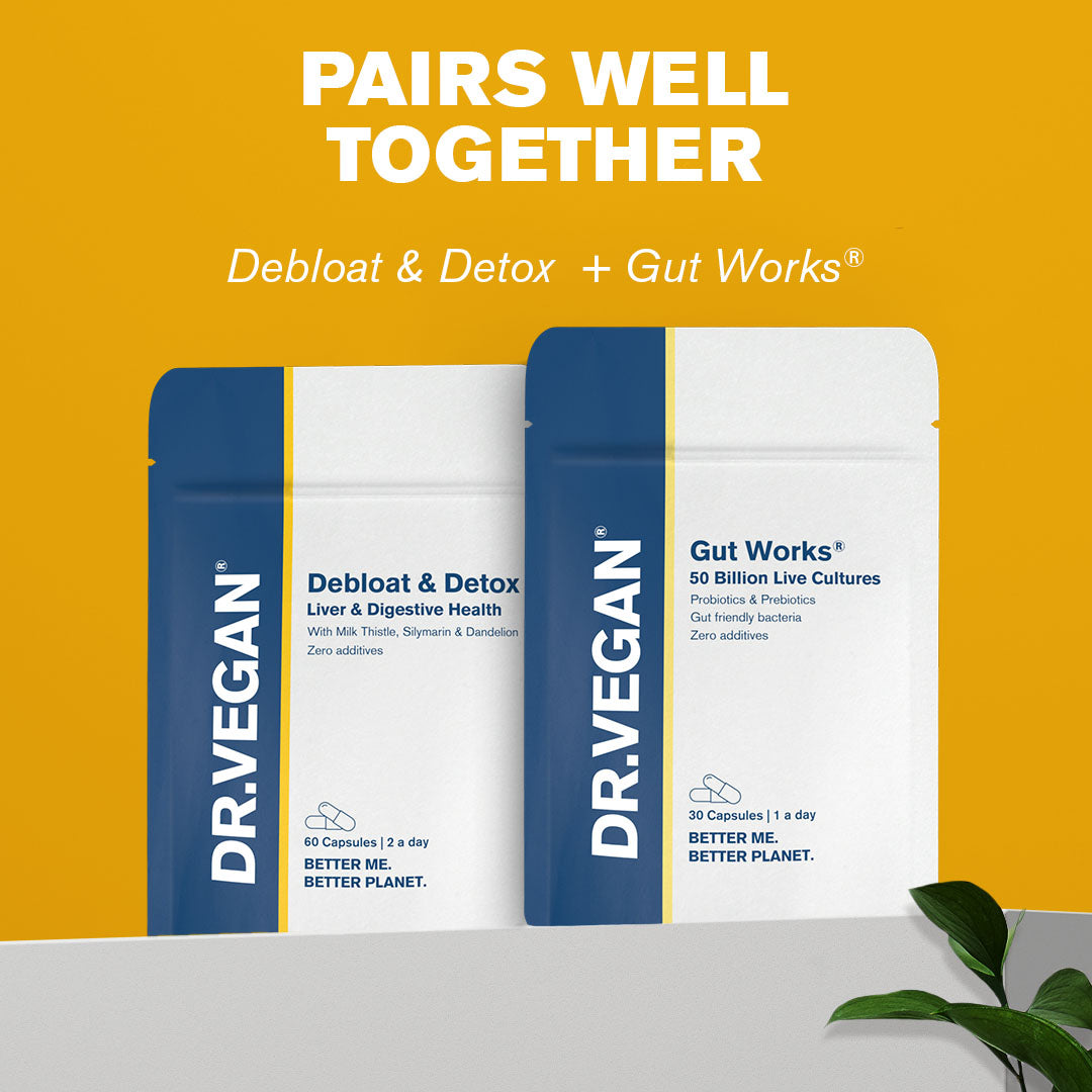 Gut Works® | Vegan Gut Health Supplement with Probiotics – DR.VEGAN