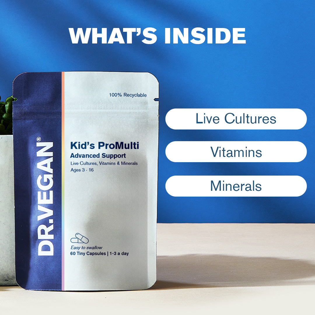 Kids ProMulti | Multivitamins for Kids | Kid’s Health & Focus – DR.VEGAN