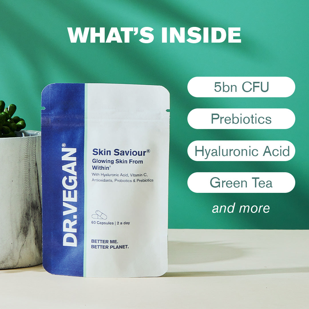 Skin Saviour® | Hair Skin & Nails Vitamin – DR.VEGAN