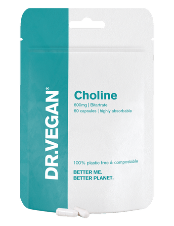 Choline Bitartrate 600mg Supplement – DR.VEGAN