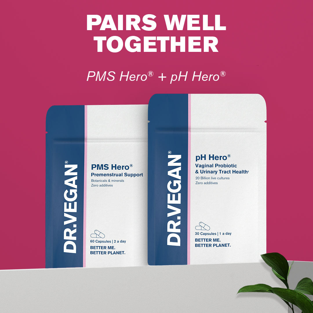 pH Hero® | Vitamins for Vaginal Health & PH Balance – DR.VEGAN